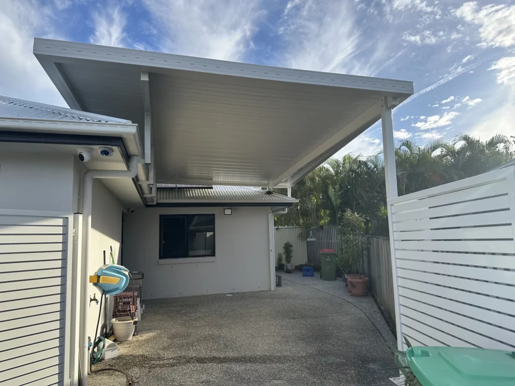 Flyover Single Carport in Maudsland | TRUELINE Carports